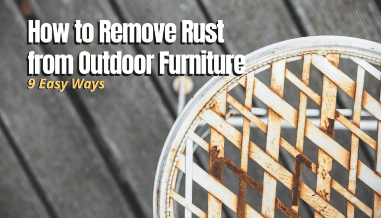9 Easy Ways to Remove Rust from Outdoor Furniture - The Backyard Pros