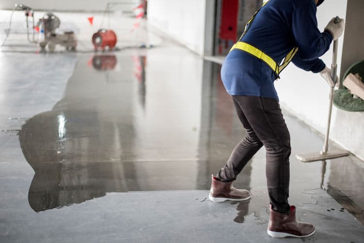 How Long To Wait After Etching Concrete Before Painting The Backyard Pros
