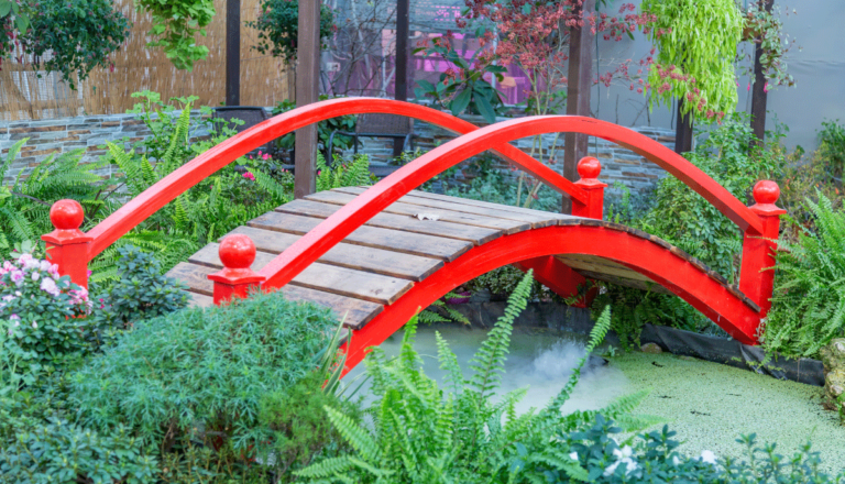 25 Small Garden Bridge Ideas - The Backyard Pros
