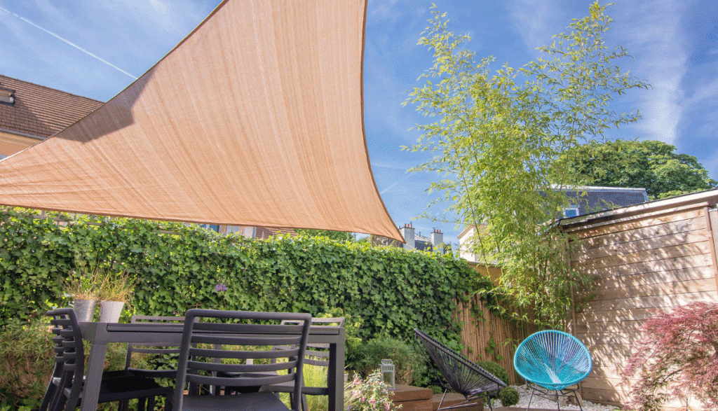 9 Shade Sail Ideas to Cover Your Patio - The Backyard Pros